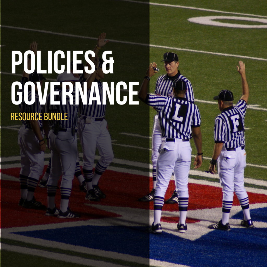 Policies & Governance Resource Bundle Details